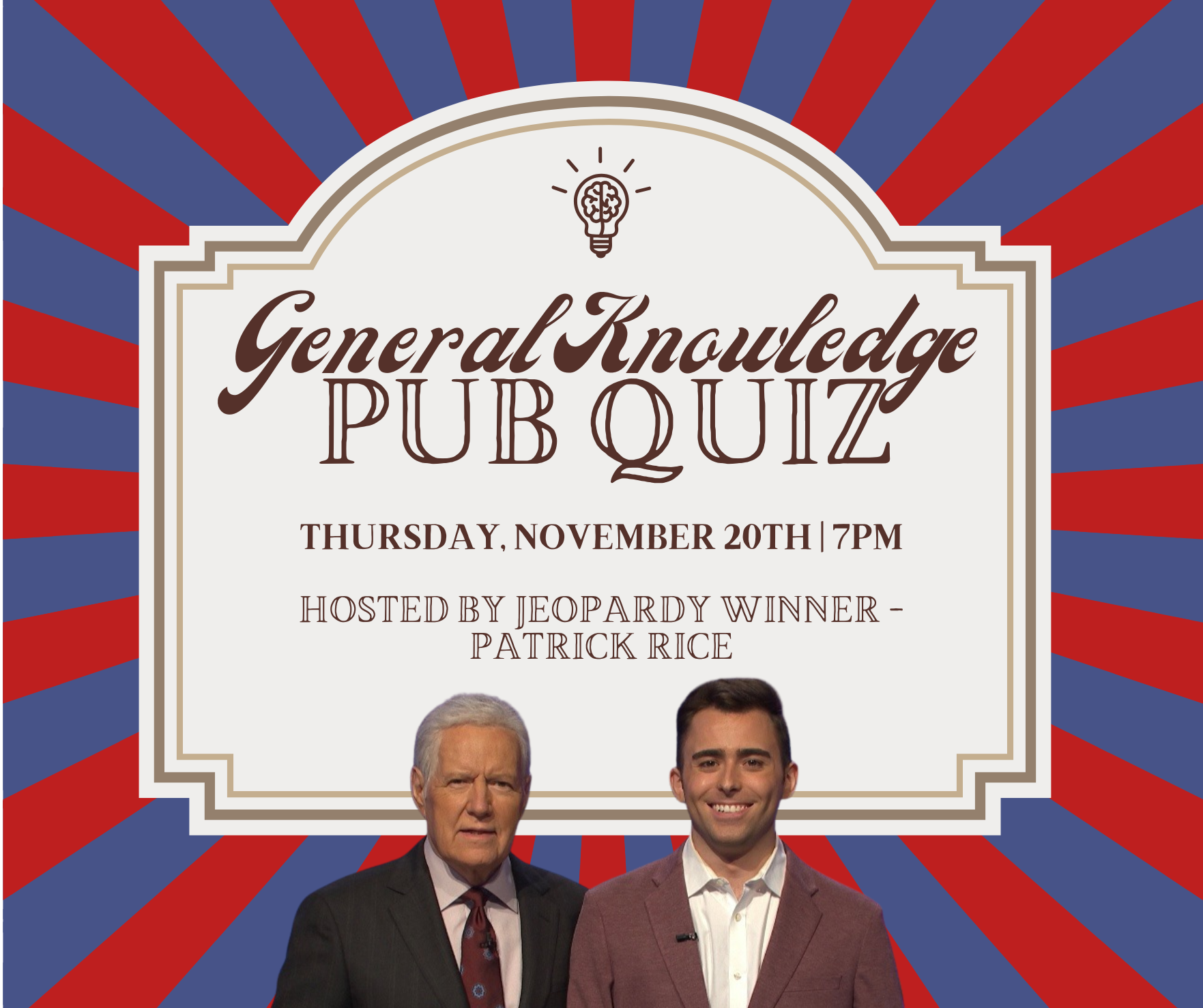 11/20 | General Knowledge Pub Quiz | Hosted by Local Jeopardy Winner ...